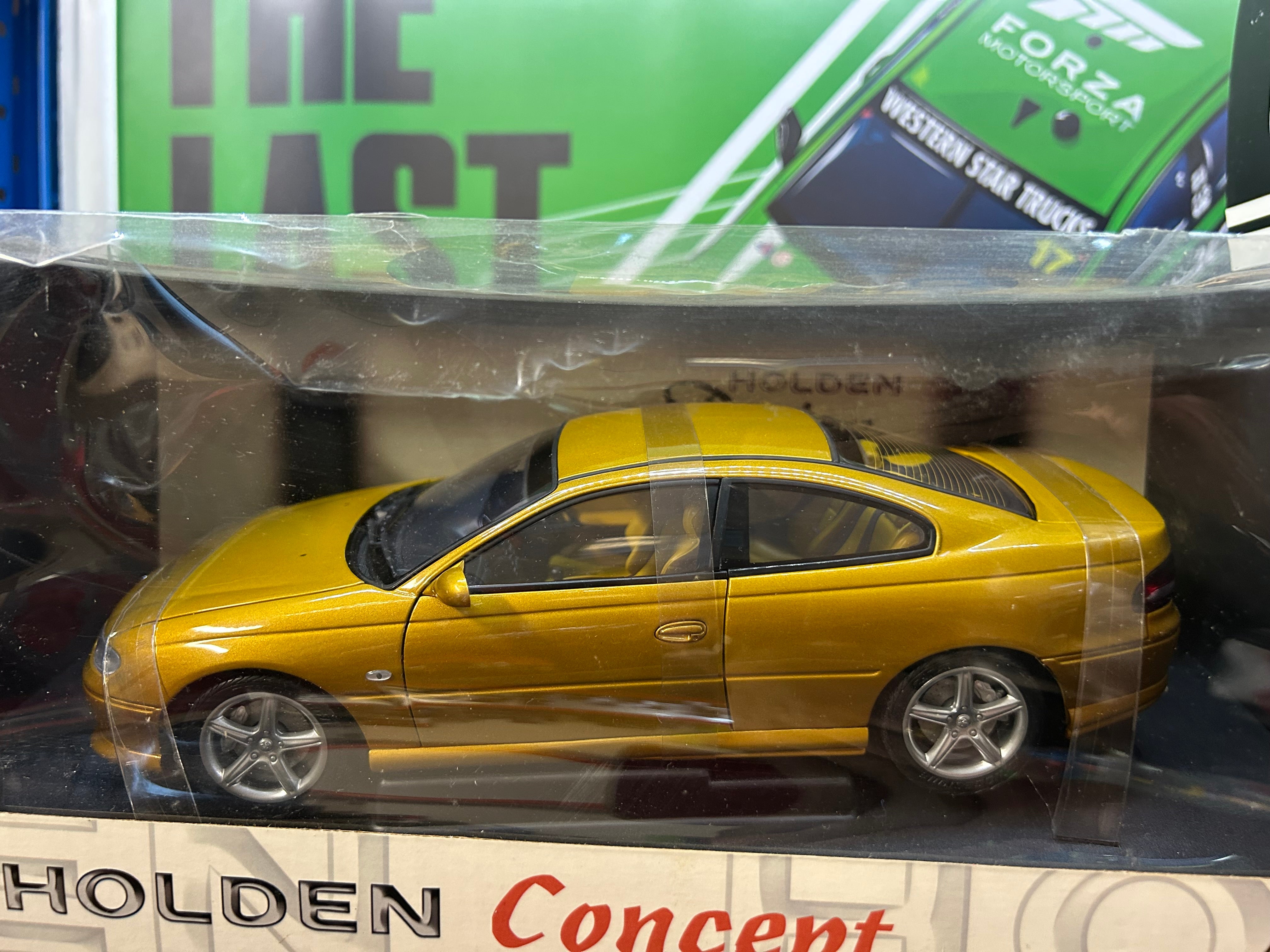 HOLDEN MONARO CONCEPT - MUSTARD – Diecastplus Newcastle