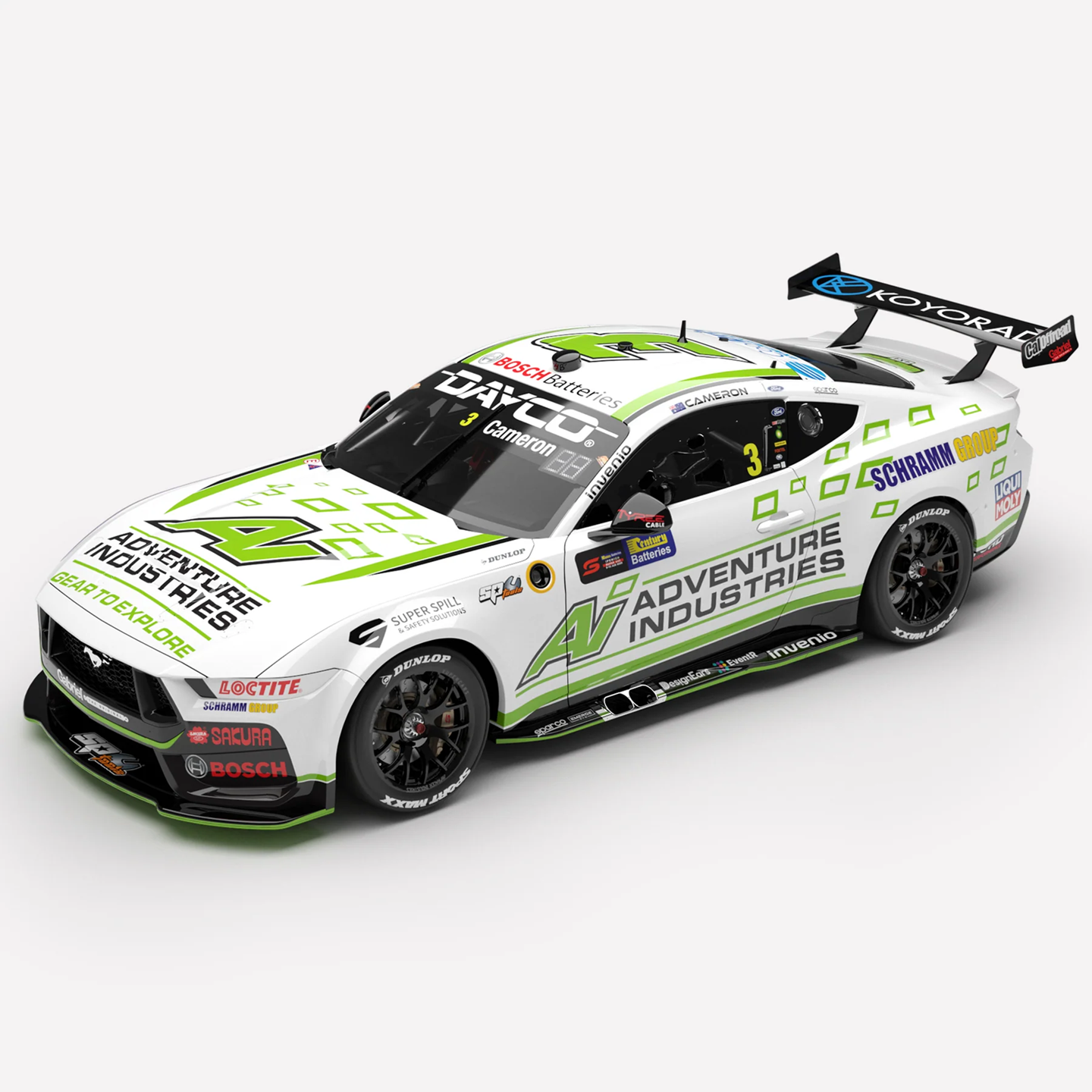 *PRE ORDER* #3 TBR FORD MUSTANG GT CAMERON (IPSWICH 2025) – Diecastplus ...