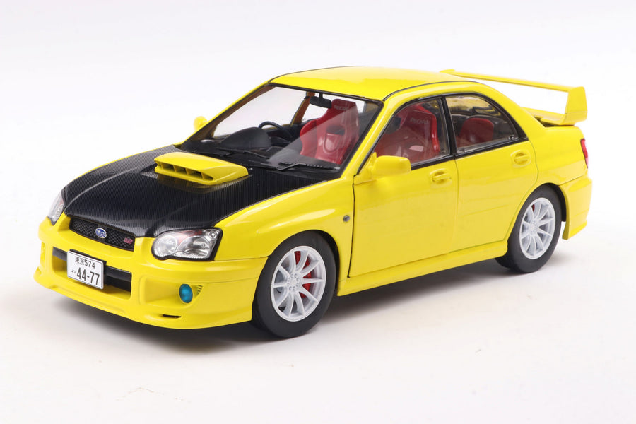 SUBARU IMPREZA WRX STI STREET FIGHTER 2003 - YELLOW – Diecastplus Newcastle